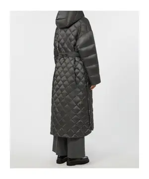 Max Mara Trepar Quilted Down Jacket - Medium Gray