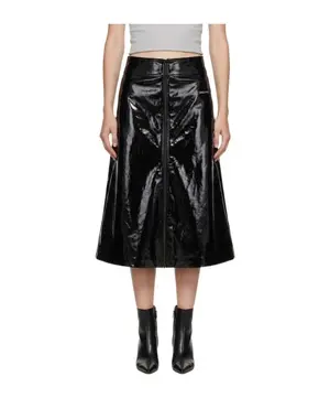 Marissa Chiara High Waist Zipper Skirt
