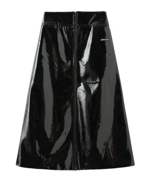 Marissa Chiara High Waist Zipper Skirt