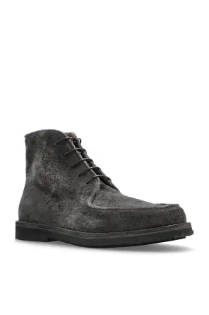 Marsèll Lace-up Ankle Boots - Grey