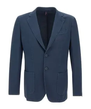 SANTANIELLO Patch Pocket Blazer