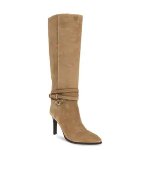 Isabel Marant Étoile Léva Knee-high Stiletto Boots With Buckle Detail