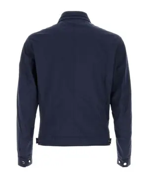 MOORER Vangi Stand-collar Zip Jacket - Blue