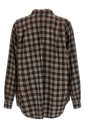 Dsquared2 Long-sleeved Checked Shirt - Black