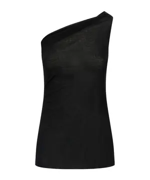 Rick Owens Contrast Stitching Camis Tanks For Women