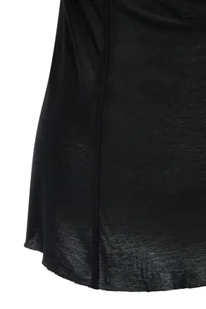 Rick Owens Asymmetric Sleeveless Top - Black