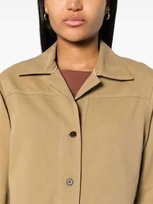 Closed Panelled Twill Shirt Jacket