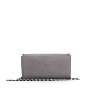 Stella McCartney Falabella Chain Wallet - Gray