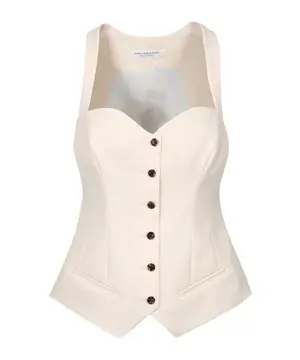 Philosophy Di Lorenzo Serafini Ivory Sweetheart Neckline Camisole - No