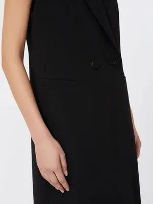 Max Mara Zena Double Breasted Sleeveless Gilet