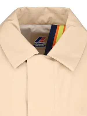 K-WAY Three-layer Poplin Coat