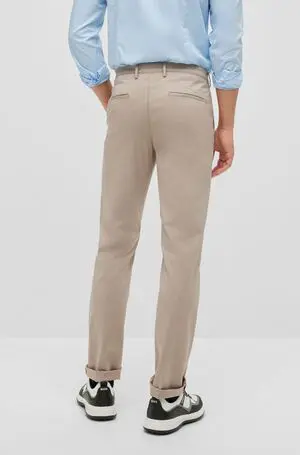 Hugo Boss Straight Leg Tailored Pants