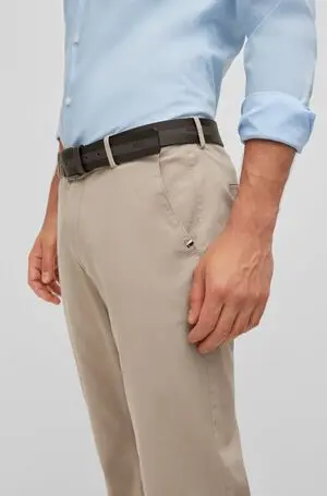 Hugo Boss Straight Leg Tailored Pants