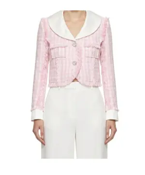 Marissa Chiara Long-sleeved Casual Jacket With Button Fastening And Chest Pockets