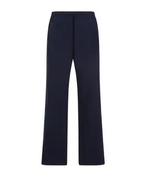 Palm Angels Logo Embroidered Drawstring Pants