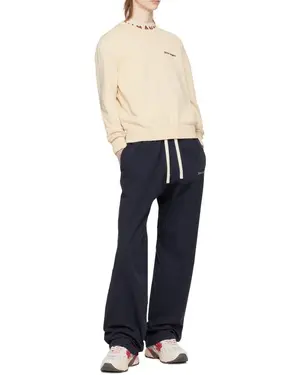 Palm Angels Logo Embroidered Drawstring Pants