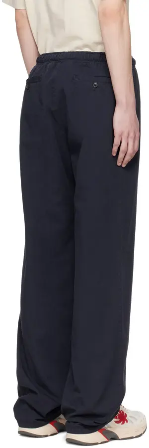 Palm Angels Logo Embroidered Drawstring Pants