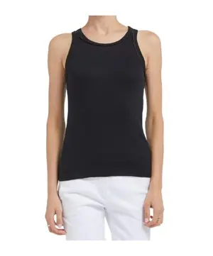 Brunello Cucinelli Sleeveless Round Neck Tank Top