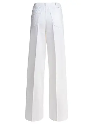 TOTEME Wide Leg Jeans - White