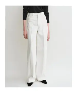 TOTEME Wide Leg Jeans - White