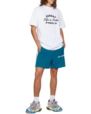 Palm Angels Sunday Logo-print T-shirt