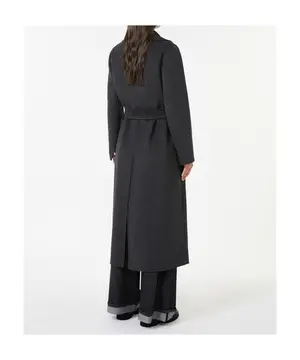 Max Mara Long-sleeved Belted Coat