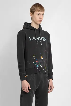 LANVIN Printed Logo Hoodie