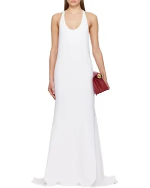 Jacquemus Back Detail Sleeveless Maxi Dress