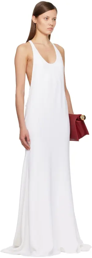 Jacquemus Back Detail Sleeveless Maxi Dress