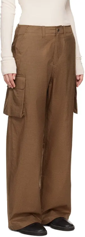 Our Legacy Mount Ripstop Cargo Trousers - Brown