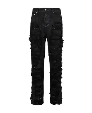 Rick Owens Tyrone Ripped Skinny Jeans