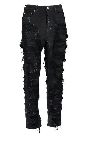 Rick Owens Tyrone Ripped Skinny Jeans