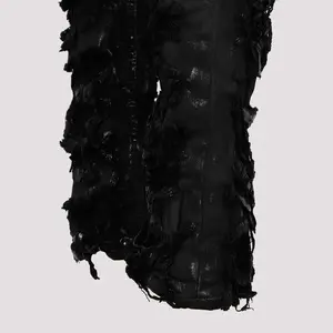 Rick Owens Tyrone Ripped Skinny Jeans