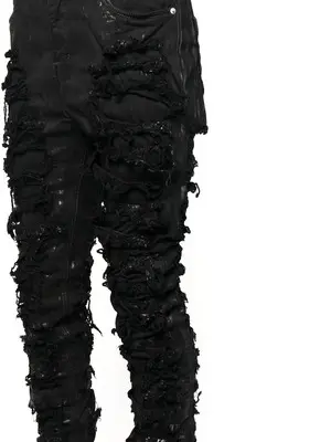 Rick Owens Tyrone Ripped Skinny Jeans