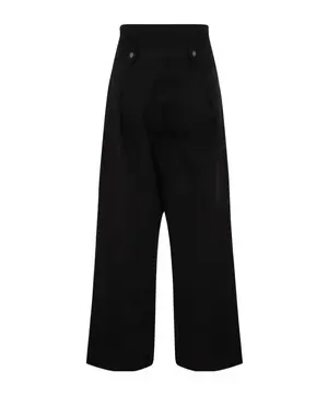 DARKPARK Cotton Trousers With Drawstring Waistband