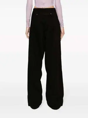 DARKPARK Cotton Trousers With Drawstring Waistband