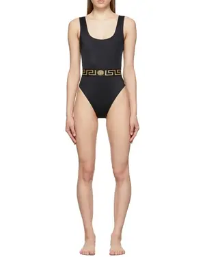 Versace Greca One-piece Swimsuit