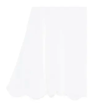 FORTE_FORTE Pleated Skirt With Scalloped Hem