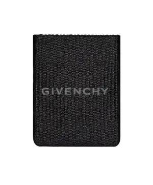Givenchy Letter Details Mobile Phone Bag - Black
