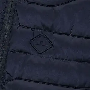 J. Lindeberg Quilted Hooded Zip-up Jacket