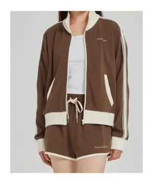 Marissa Chiara Long-sleeve Zip-up Track Jacket