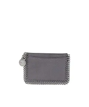Stella McCartney Falabella Zipped Cardholder - Gray