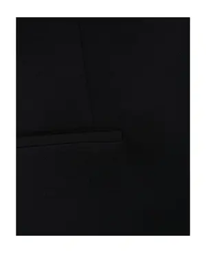JIL SANDER Single-breasted Tailored Jacket - Black