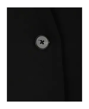 JIL SANDER Single-breasted Tailored Jacket - Black