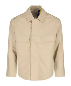 K-WAY Three-layers Poplin Cropped Jacket