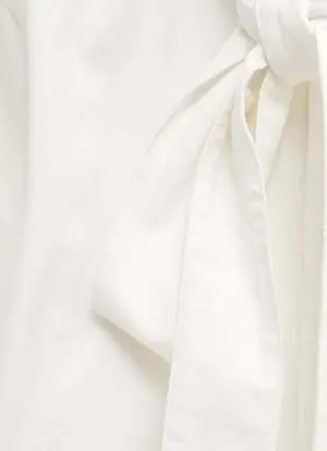 Loewe Bow Detailed Denim Shirt