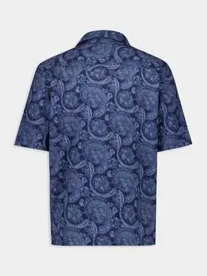 Brunello Cucinelli Paisley-print Cotton Shirt