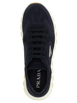 Prada Low Top Sneakers - Blue