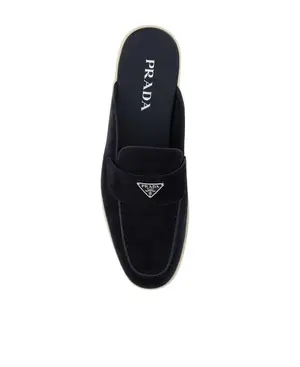Prada Suede Mules