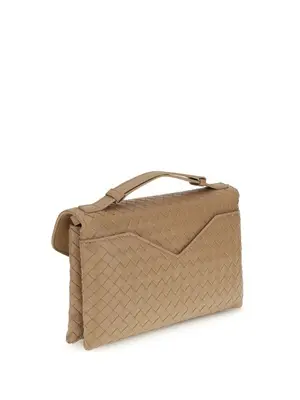 Bottega Veneta Knot Lock Shoulder Bag - Green